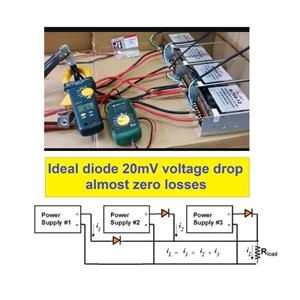 Dioda ideala mosfet 9-80V, 50A inlocuieste Schottky, pierderi spre zero ...
