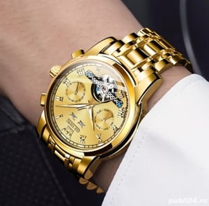 Ceas de mână bărbătesc mecanic și automatic preț foarte mic Pitesti ...