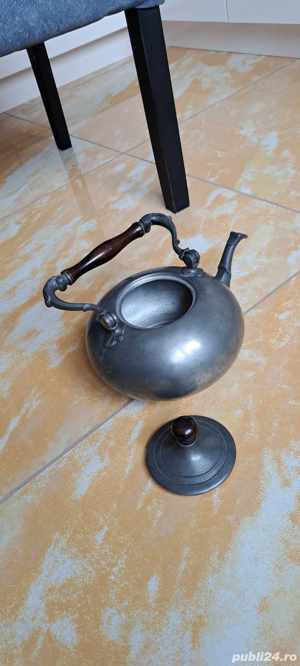 Ceainic staniu vintage Lugoj - Timp liber si sport