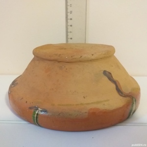 Vechi vas lut, castron traditional, strachina veche, blid artizanat ...