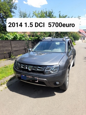 Vand Dacia Duster 2014 Diesel 1500 cmc Avariata • Arad, Arad