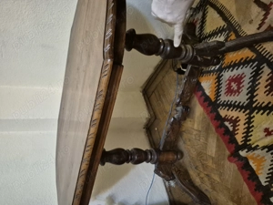 Masa scluptata cu picioare cap de leu Sector 3 - Casa si gradina