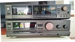 Technics Deck + Receiver + boxe Unitra + CD Player Panasonic Sector 1 ...