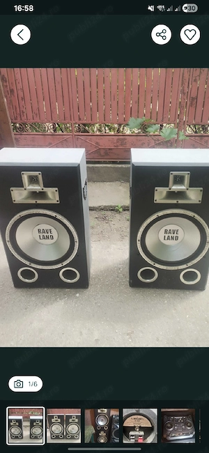 Boxa activa Bluetooth si Boxe pasive Sony , Raveland ... nu jbl , fbt ...