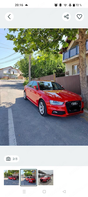 Vand Audi A4 B8 2013 Benzina 1800 cmc Neavariata • Techirghiol, Constanta